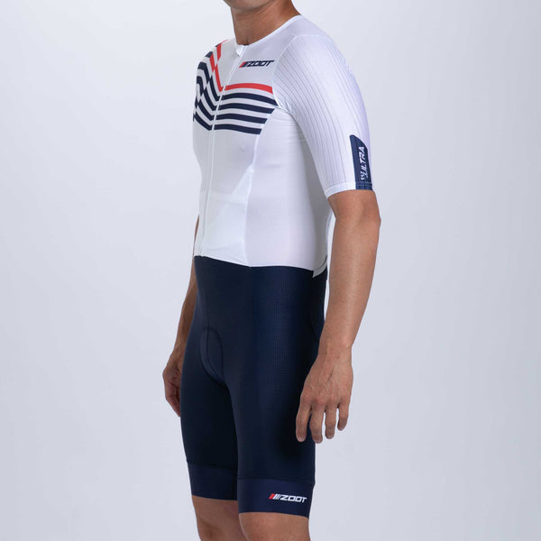 MEN ULTRA TRI P1 RACESUIT - NAVY EXOS / PFP LEG BANDS - COTE D'AZUR ...